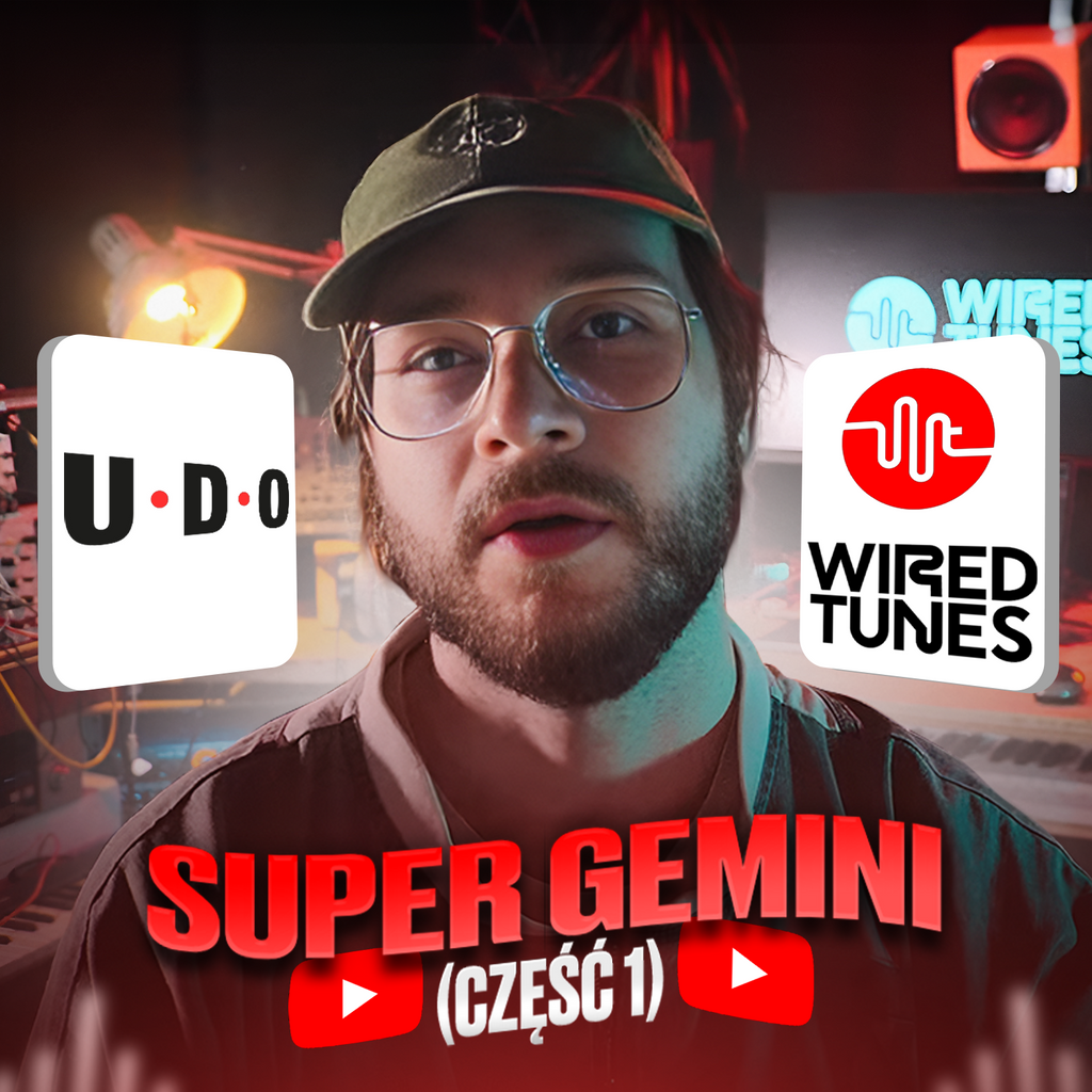 YouTube: UDO Super Gemini - analogowy syntezator binauralny